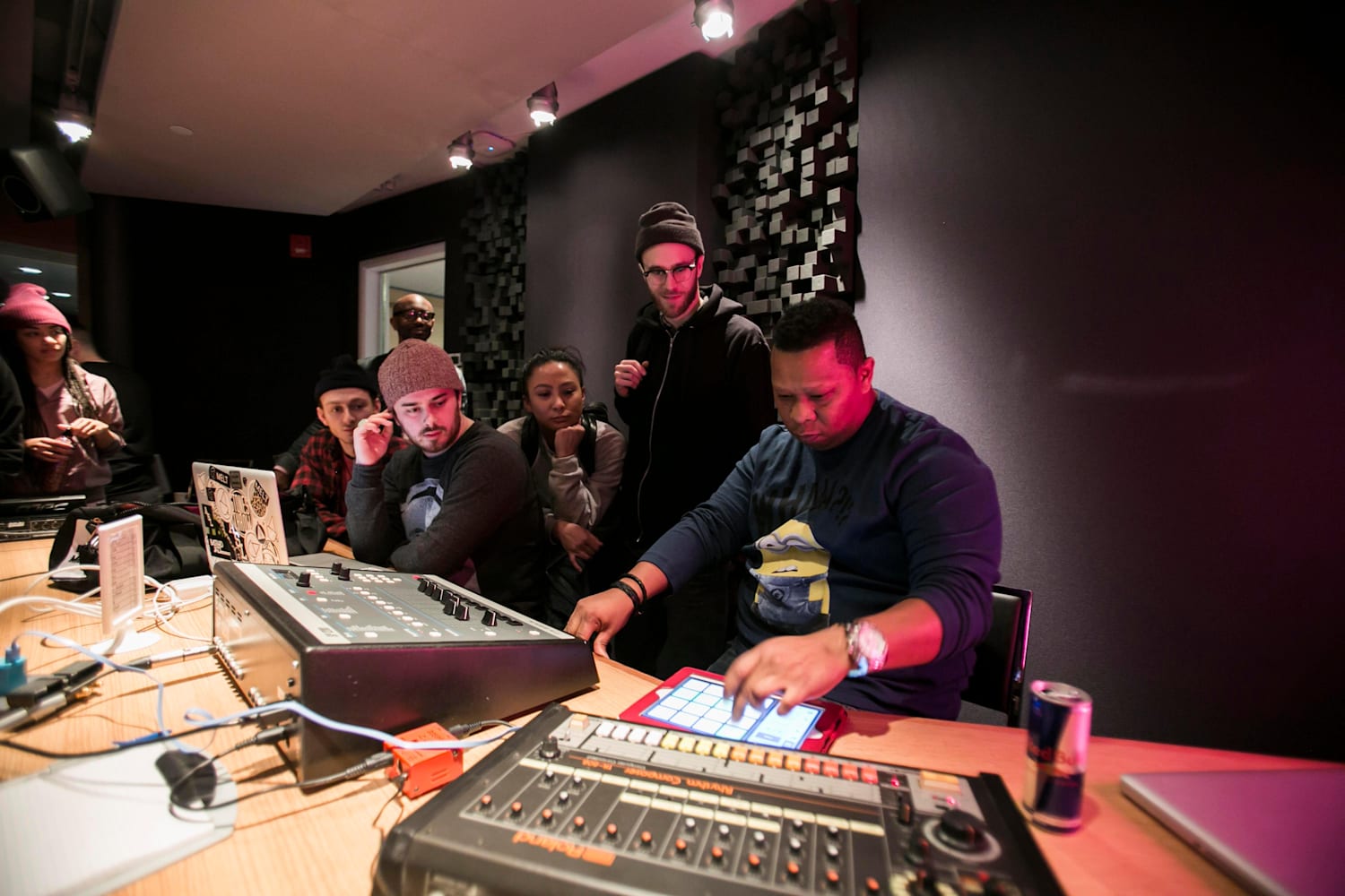 Les participants de la Red Bull Music Academy