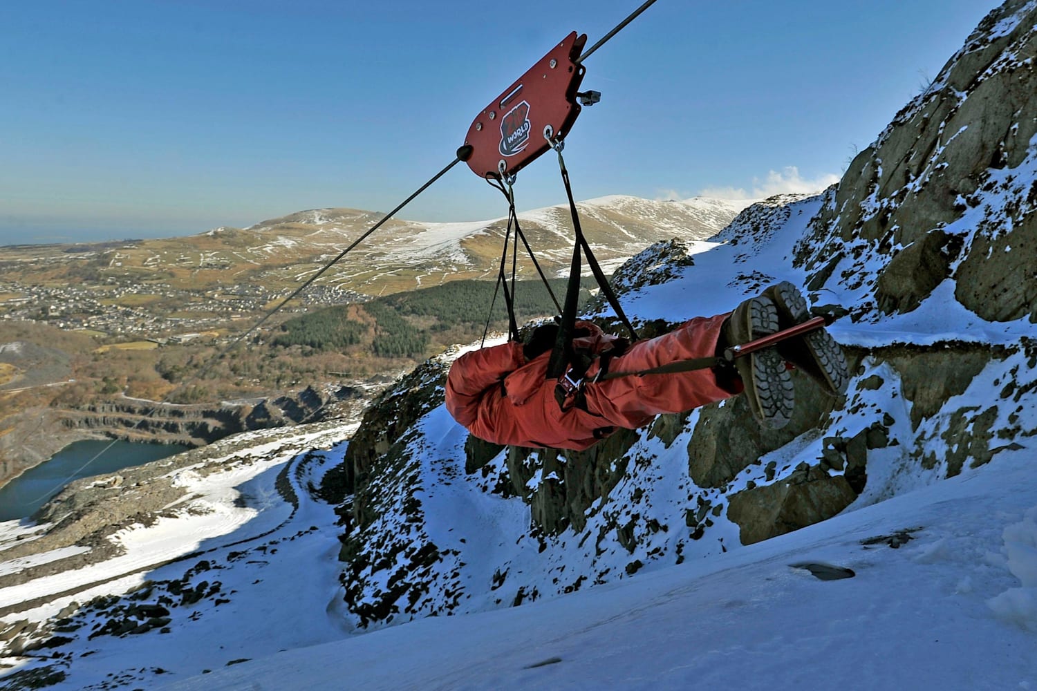 The world's best zip slide **videos** Red Bull