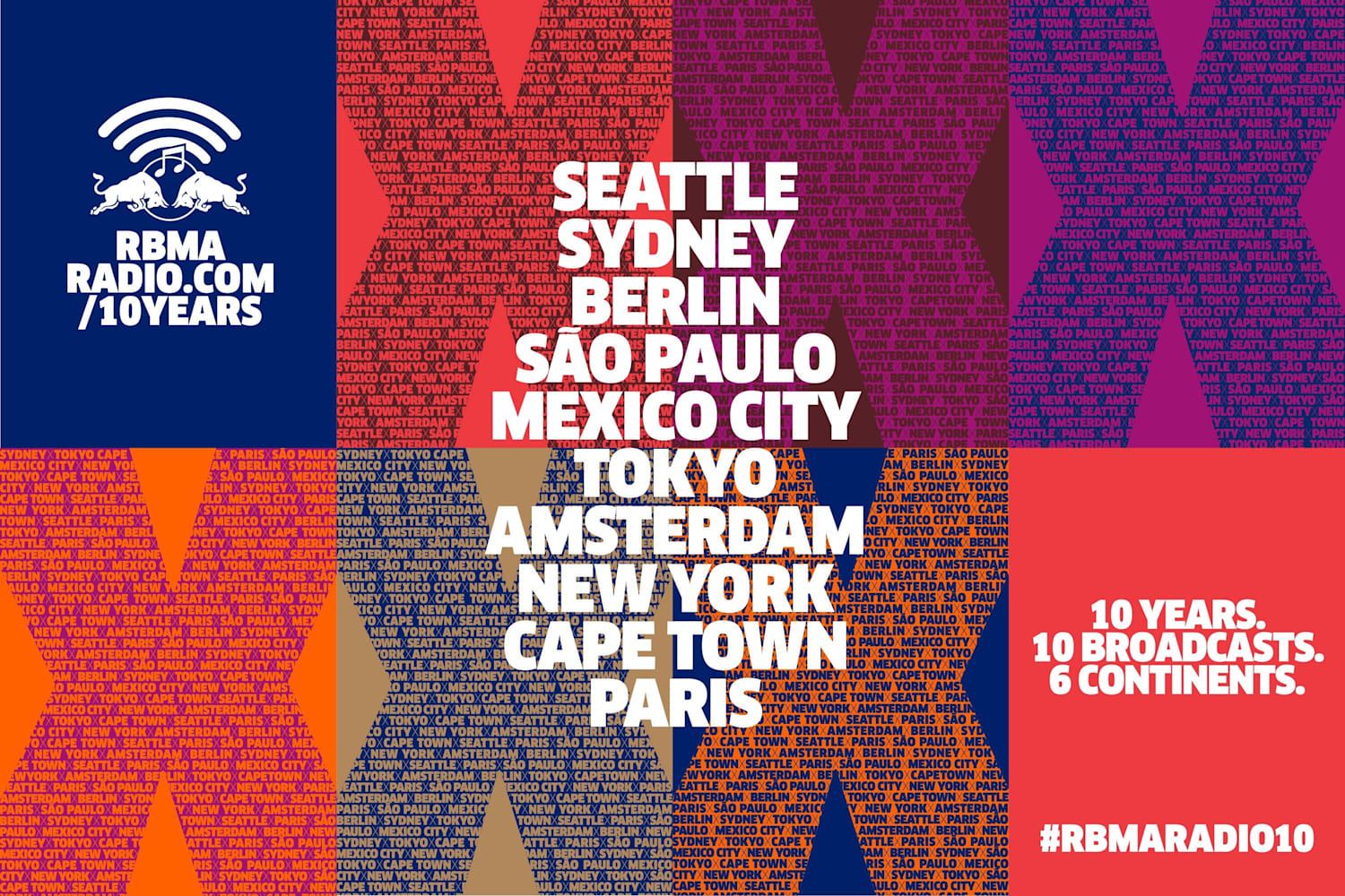 RBMA Radio celebra 10 anos com transmissão ao vivo