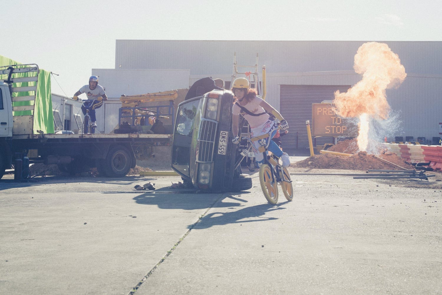 Behind the Scenes of 'Bicycle Motocross'