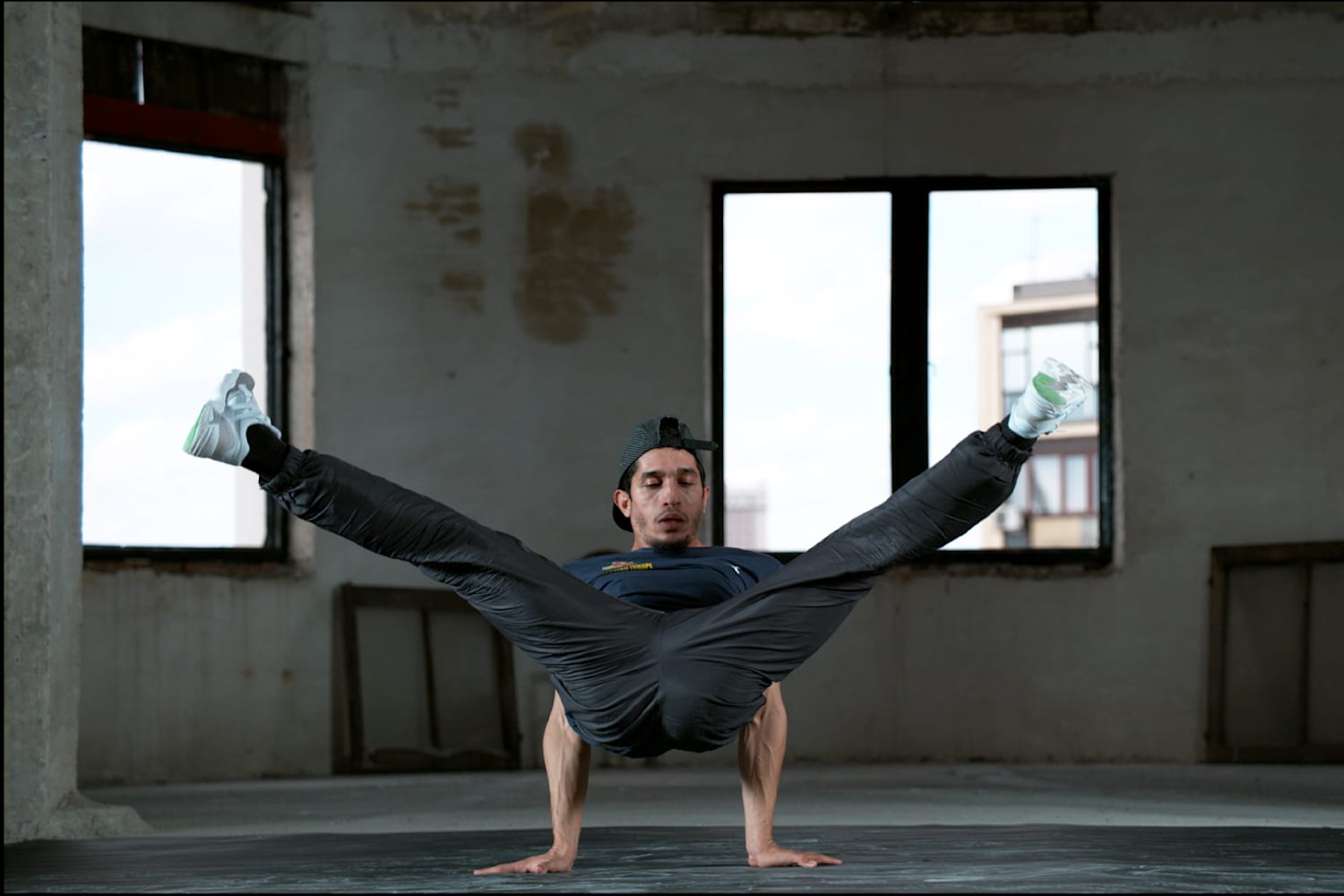 B-boy Khalil in Super Slo-Moves