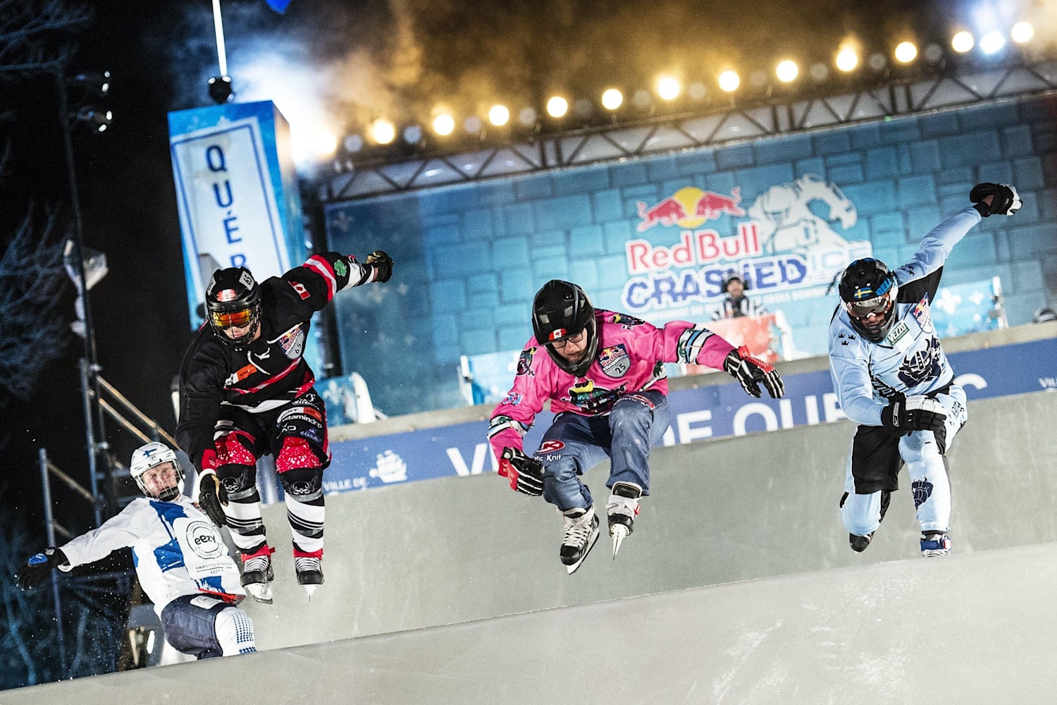 Crashed Ice, Red Bull Knock Out, F1: Images du week-end