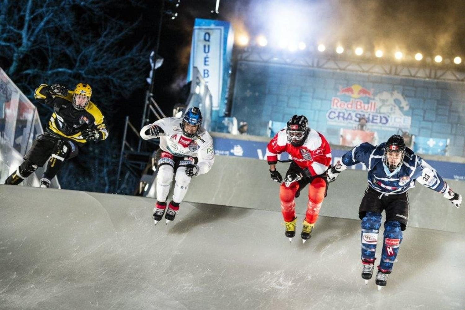 Die besten Bilder des Red Bull Crashed Ice 2015