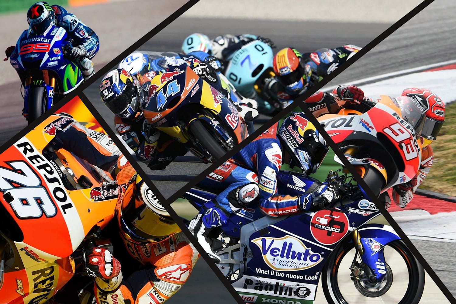 MotoGP, Moto2 and Moto3 best riders of 2015 | Red Bull