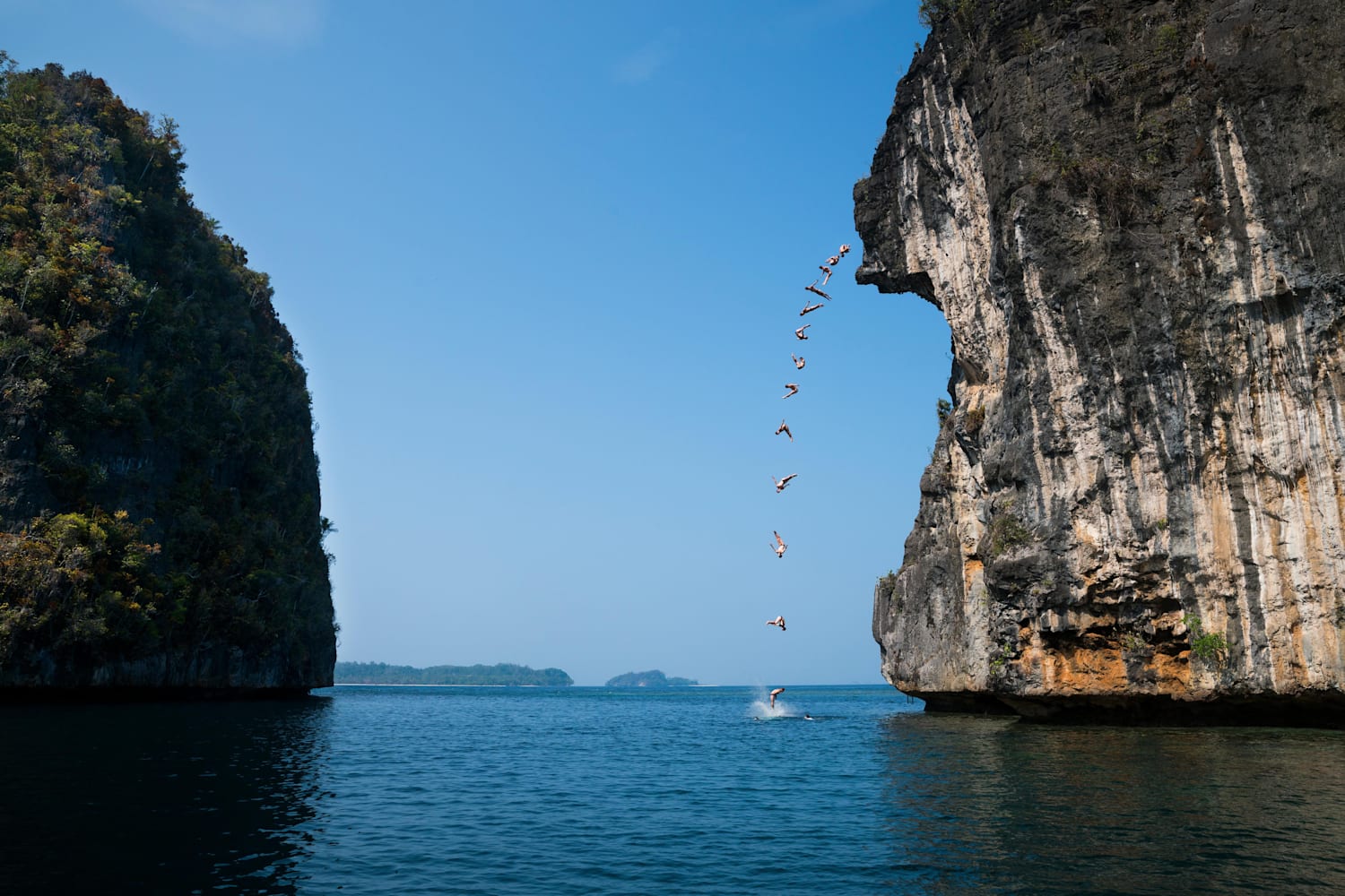 Clavadismo: ¡El vídeo del paraíso de los saltos!