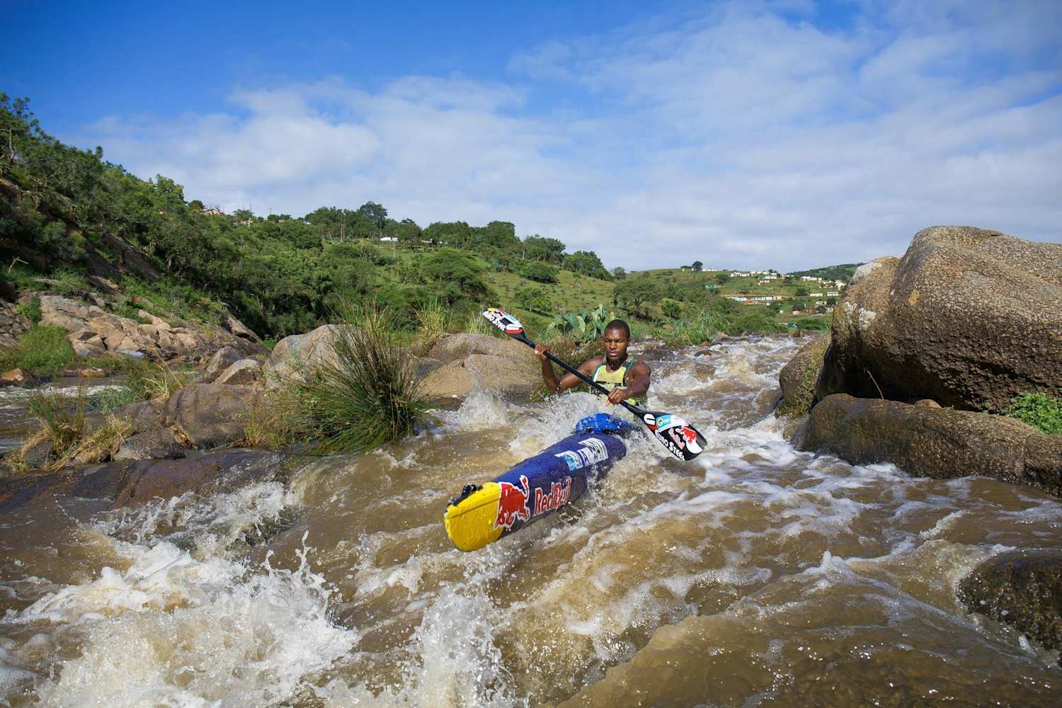 How the canoe pros run rapids