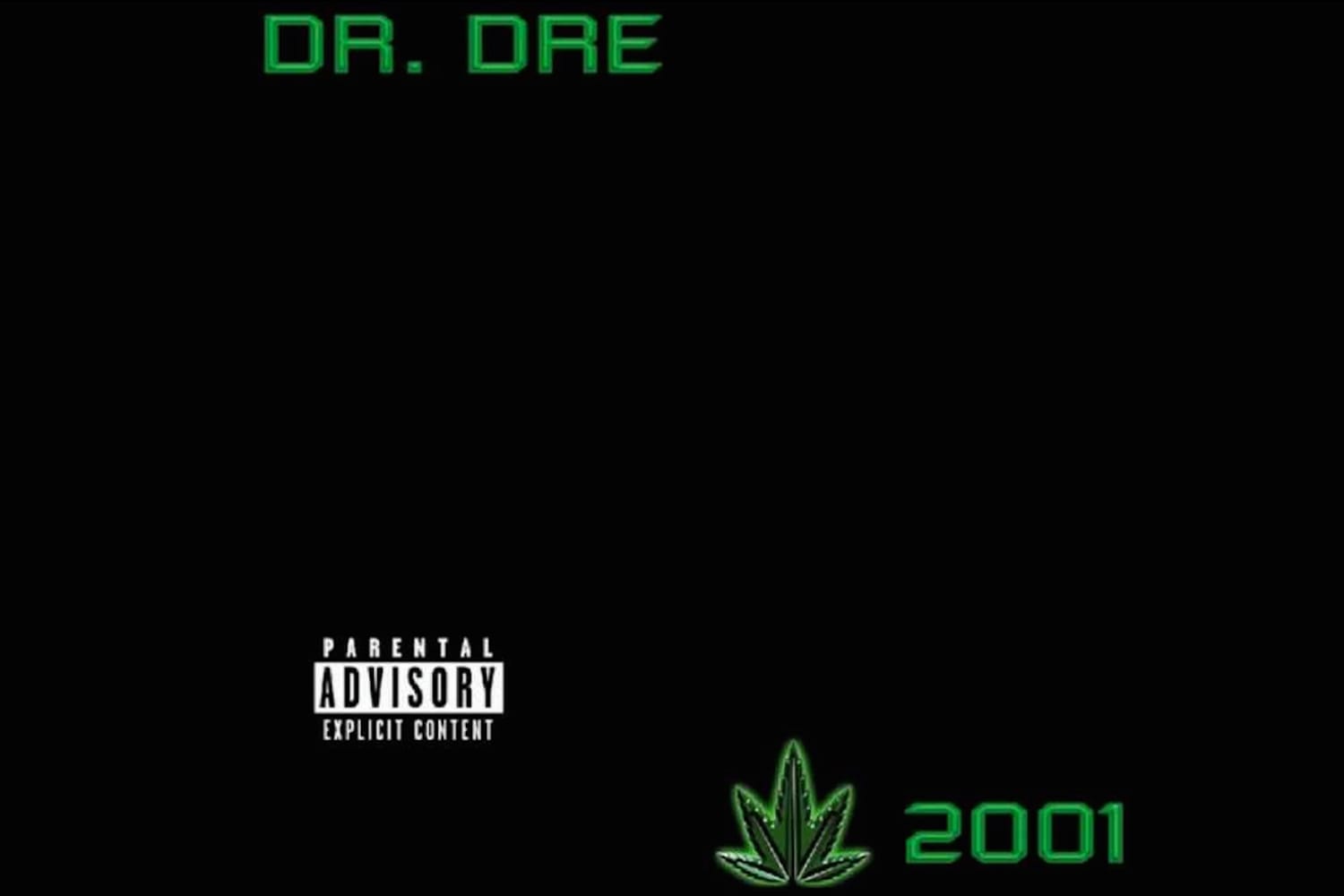 Throwback Thursday: Dr. Dre — 2001