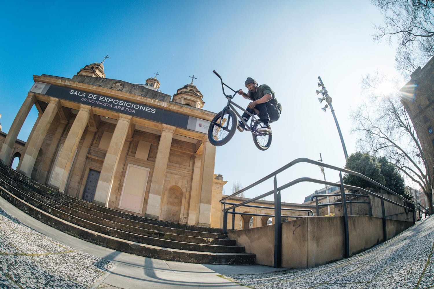 At Home With BMX Rider Courage Adams in Pamplona, Spain