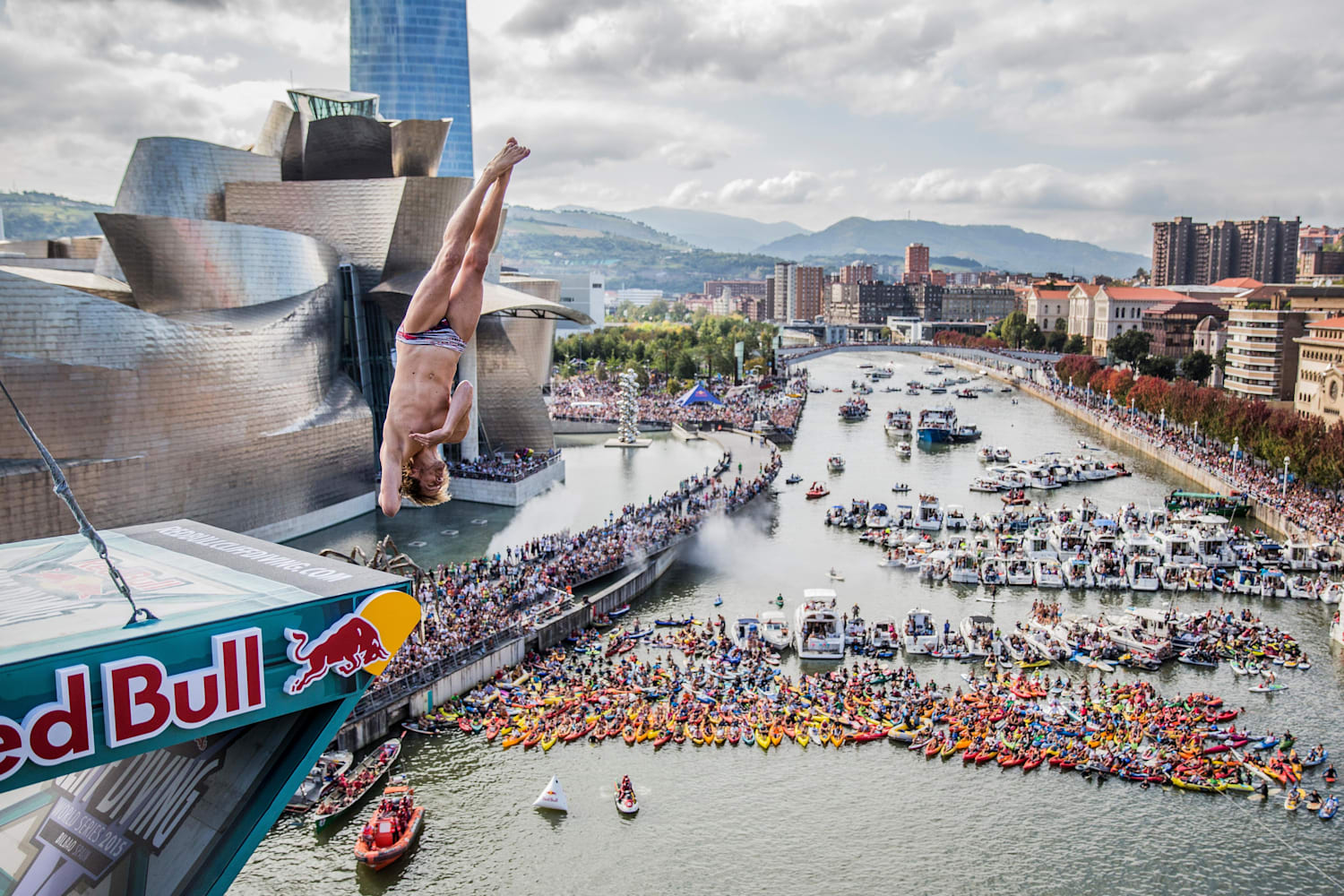Explore how to perform the perfect Red Bull cliff dive