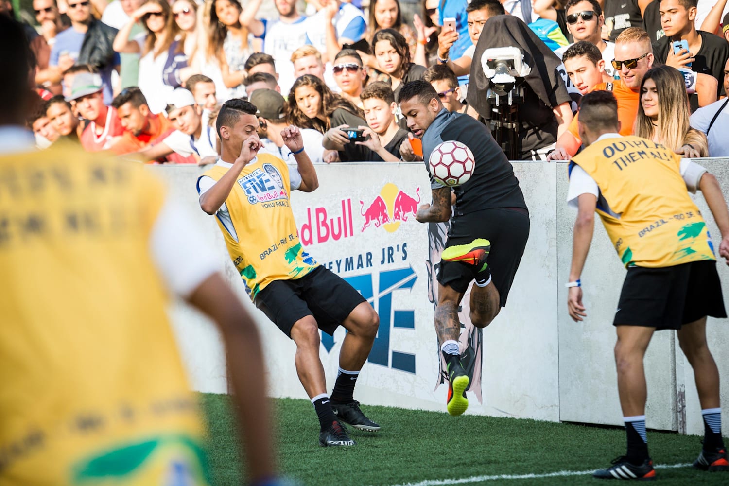 Neymar Jr 5 a side soccer event report | Red Bull