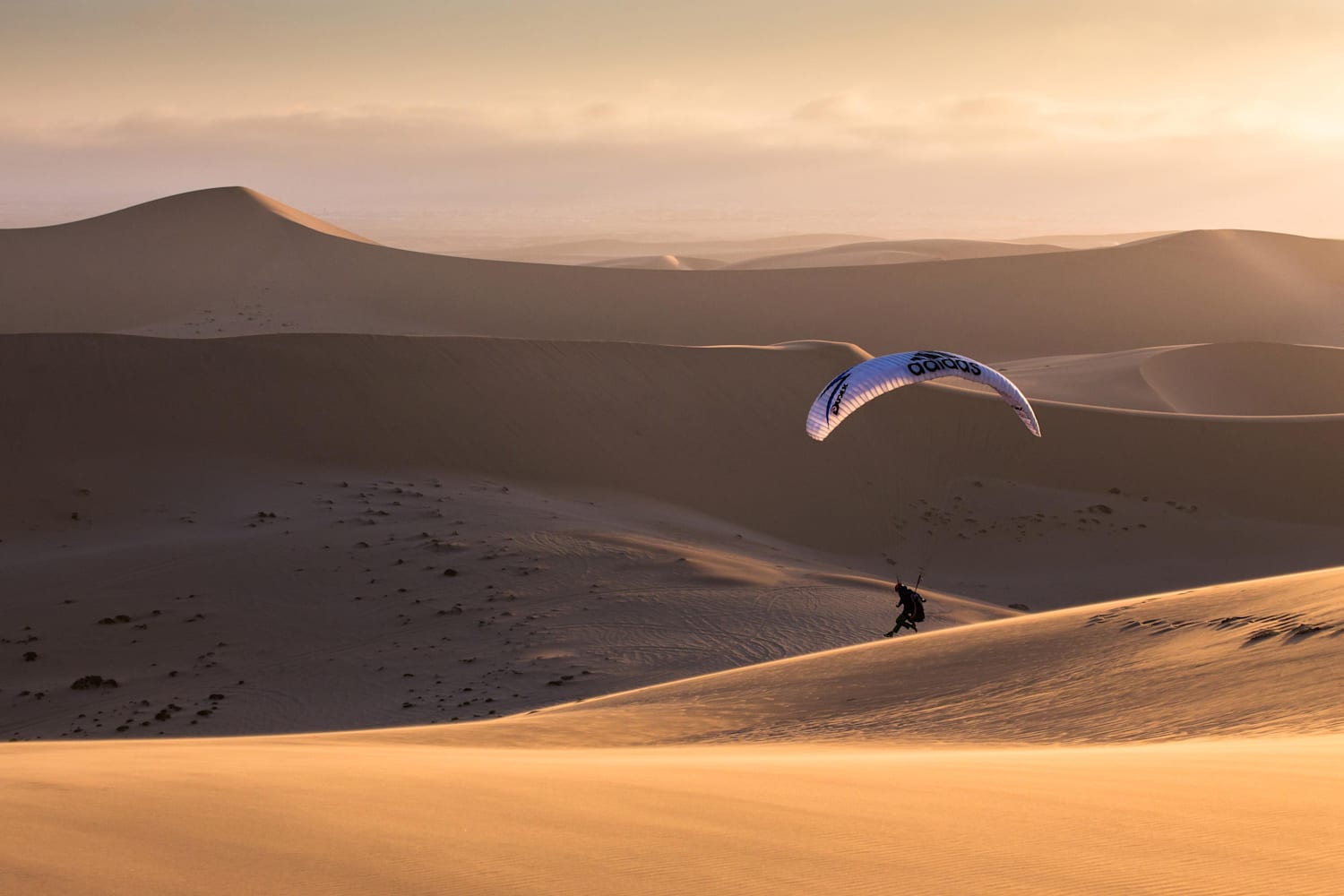 Paragliding over the desert in Namibia | Red Bull