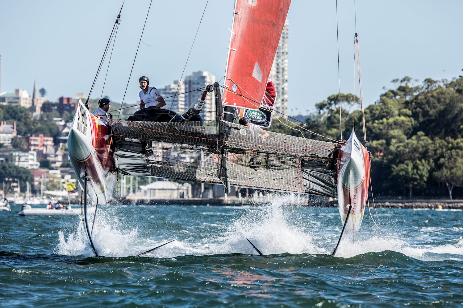 Red Bull Sailing finish third in Extreme Sailing Series