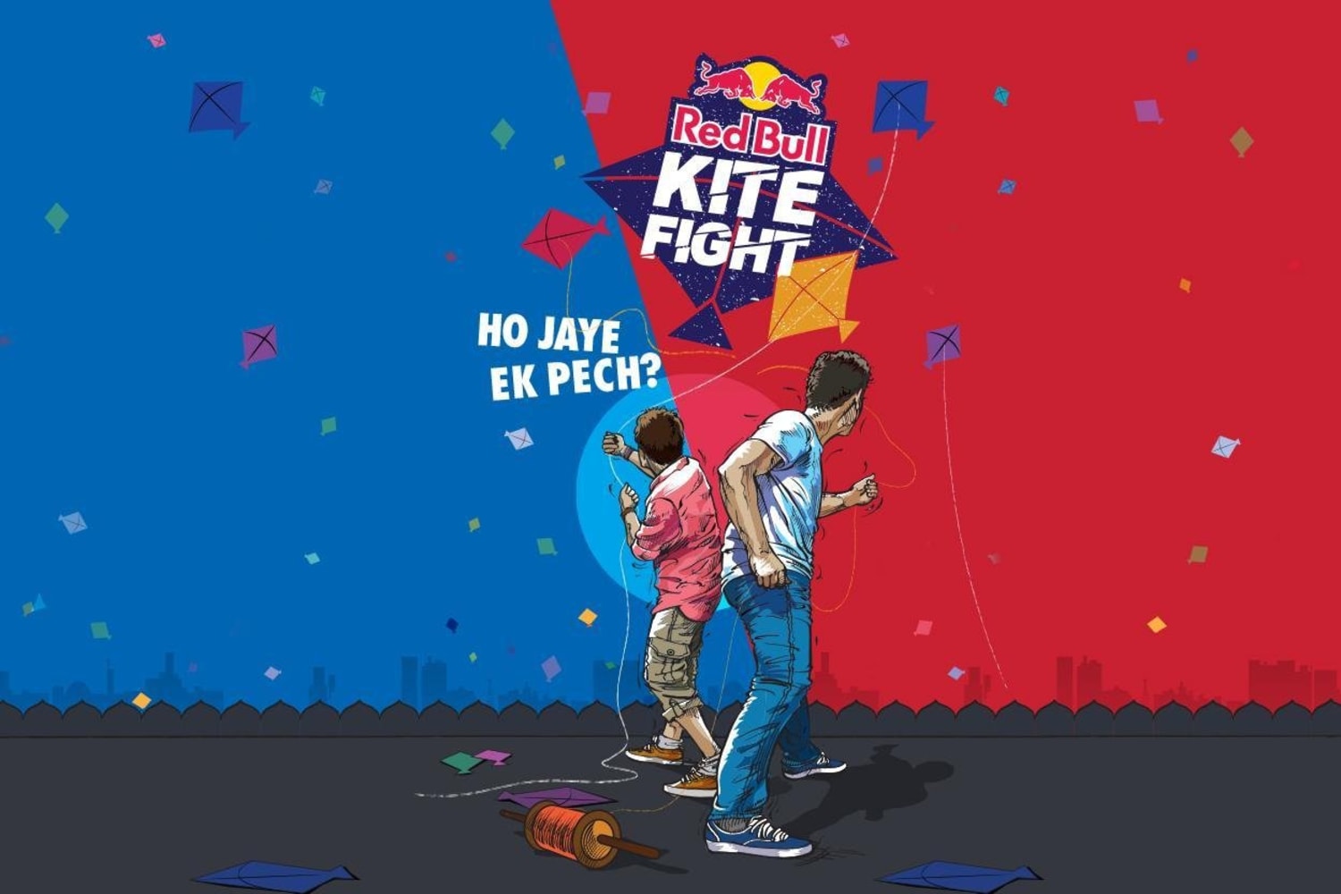 String up for Red Bull Kite Fight 2017