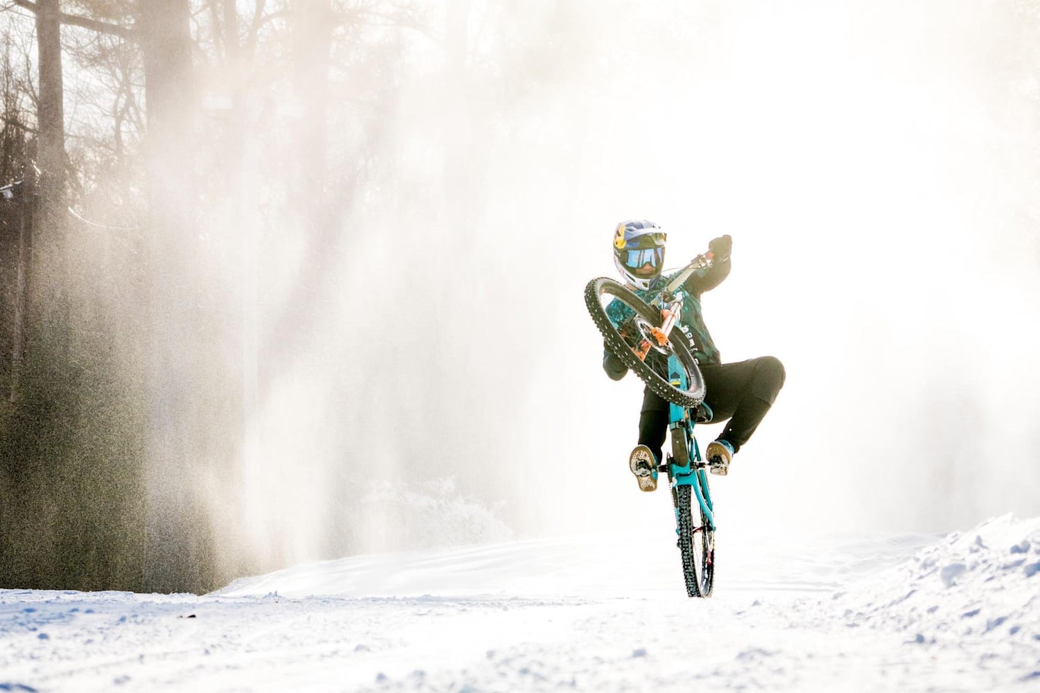 MTB Wheelie Challenge: Intense Factory Racing ++video++