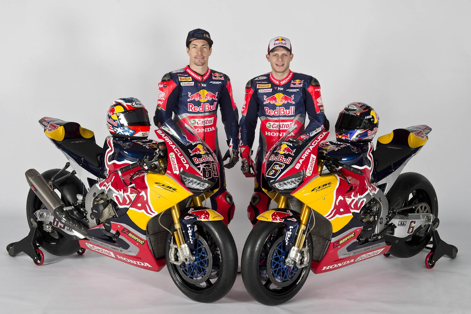 Red Bull Honda World Superbike Team reveal +++video+++