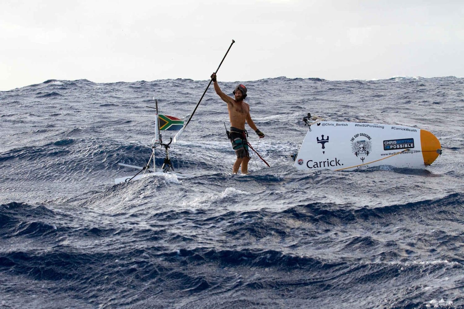 Chris Bertish SUP Crossing life lessons