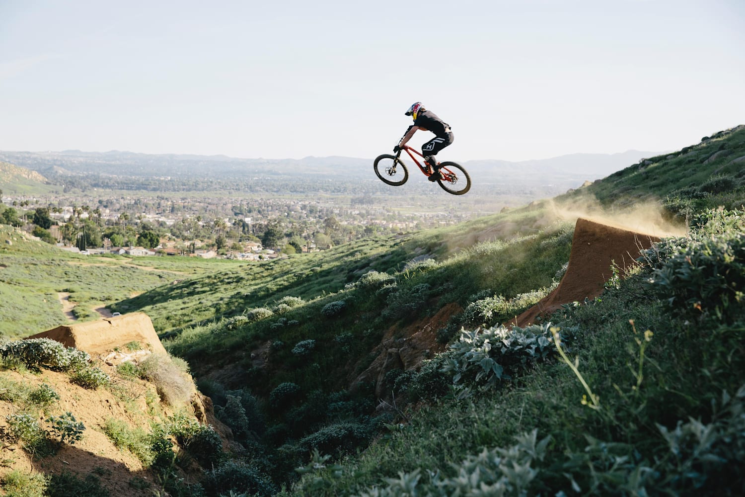 Derren Berrecloth i Carson Storch w Kalifornii MTB