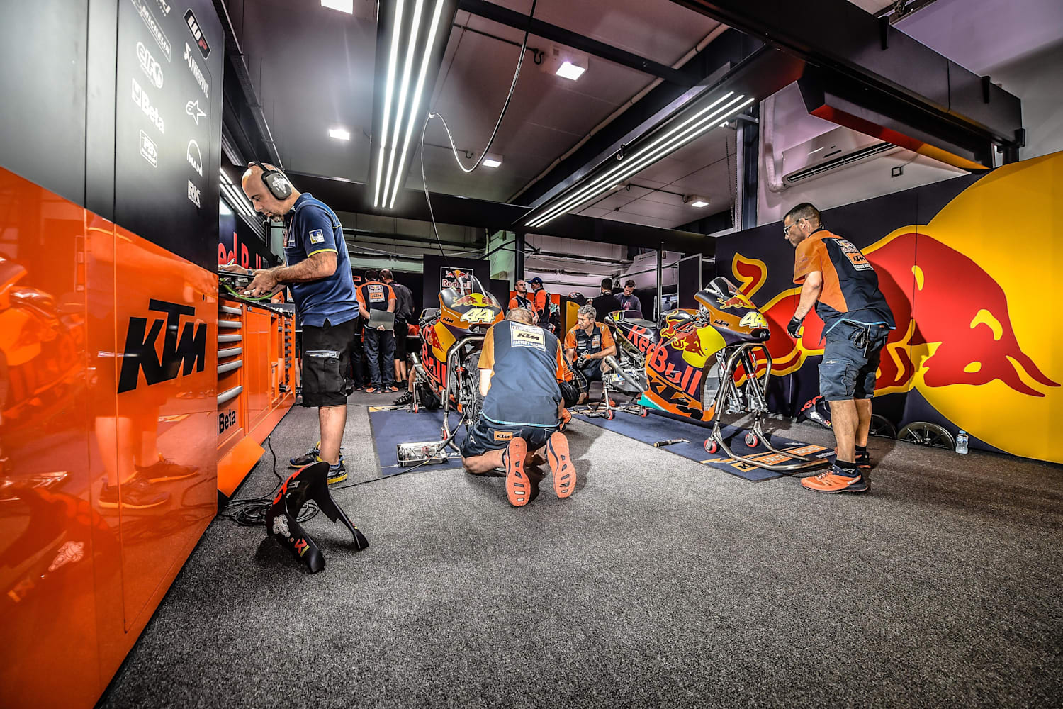 Red Bull KTM Factory debuts in Moto3, Moto2 and MotoGP