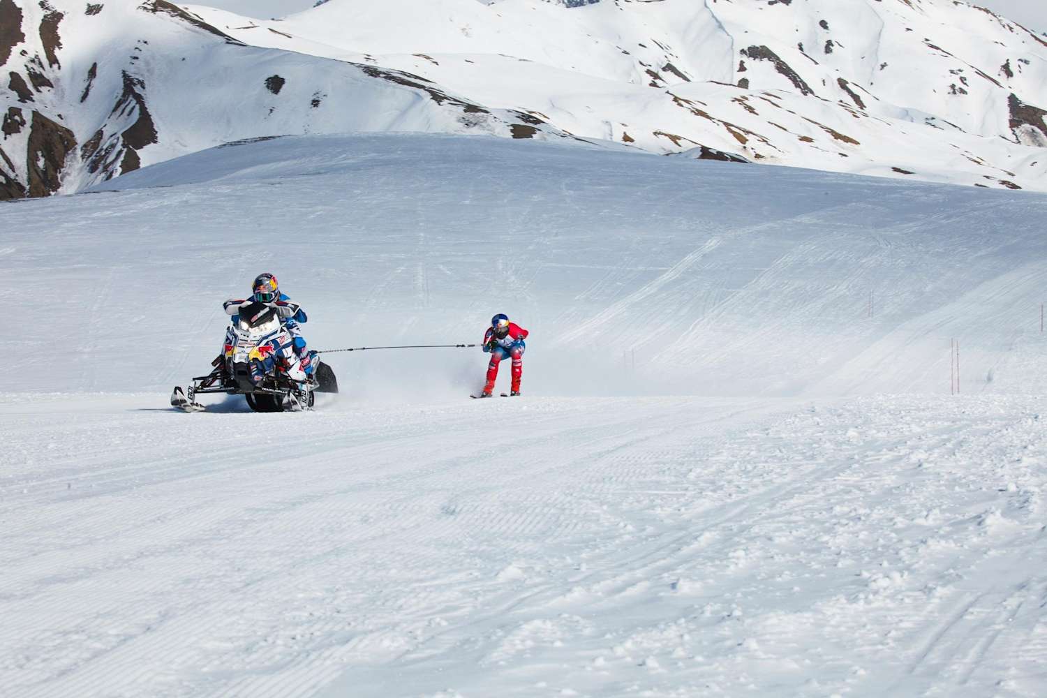 Levi LaVallee and Daron Rahlves Race Arctic Man 2017