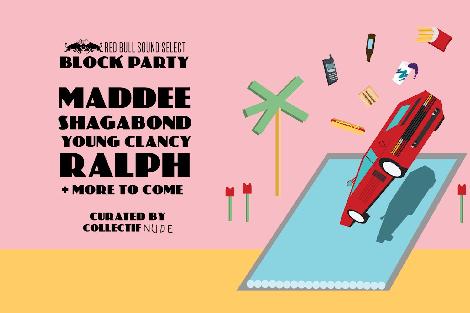 Red Bull Sound Select: Block Party with Collectif NUDE