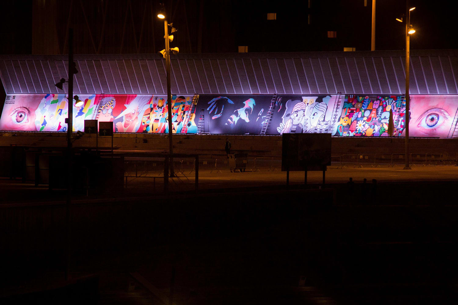 Primavera Sound Graffiti Wall: SEAT & The Creative Net