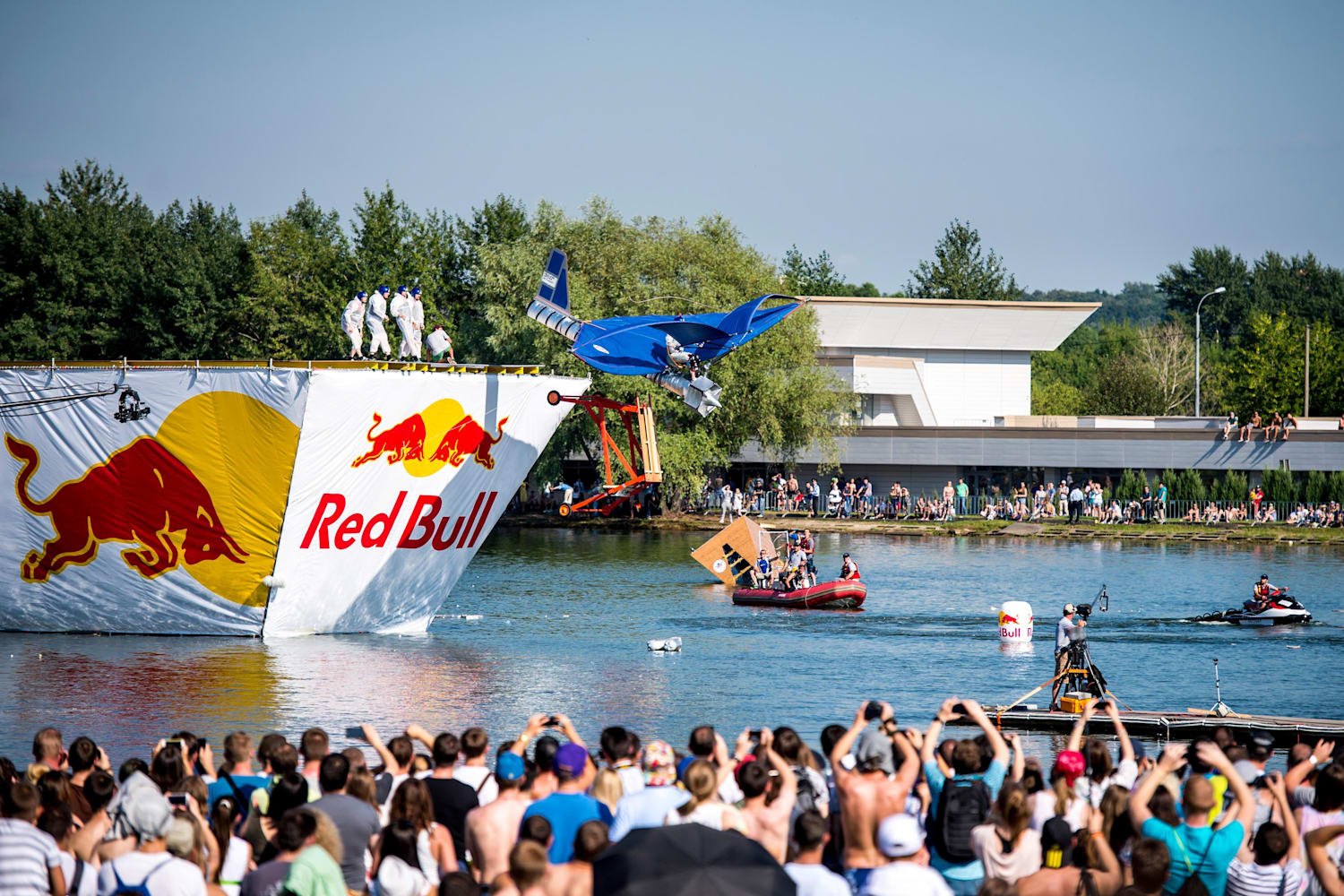 Рекордные полеты Red Bull Flugtag