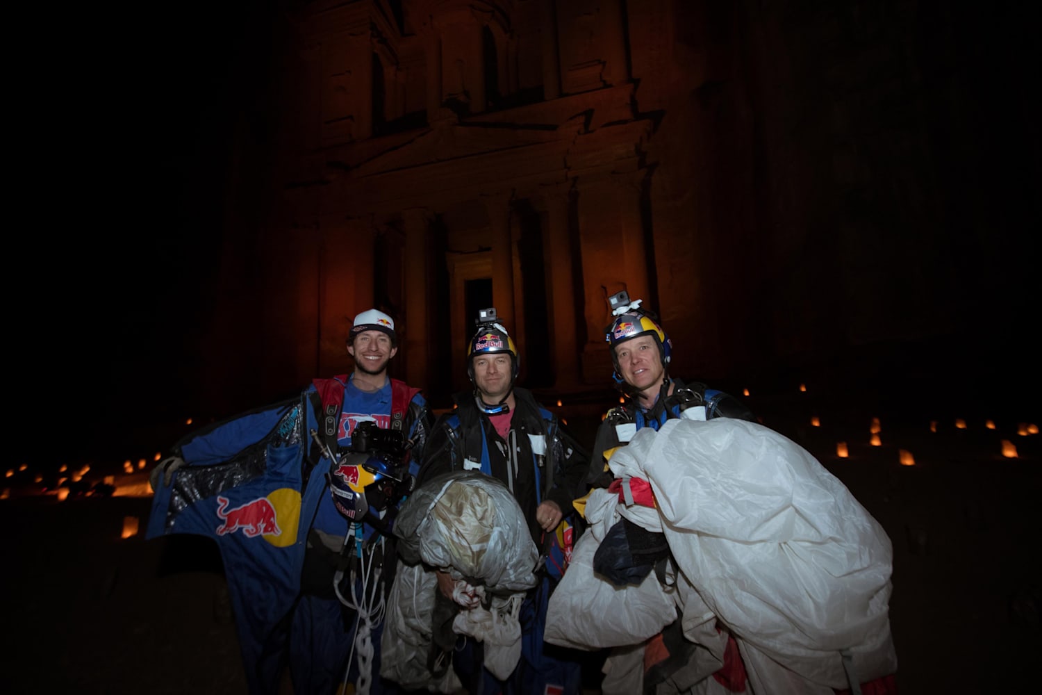 Red Bull Air Force Team | Petra Night Jump