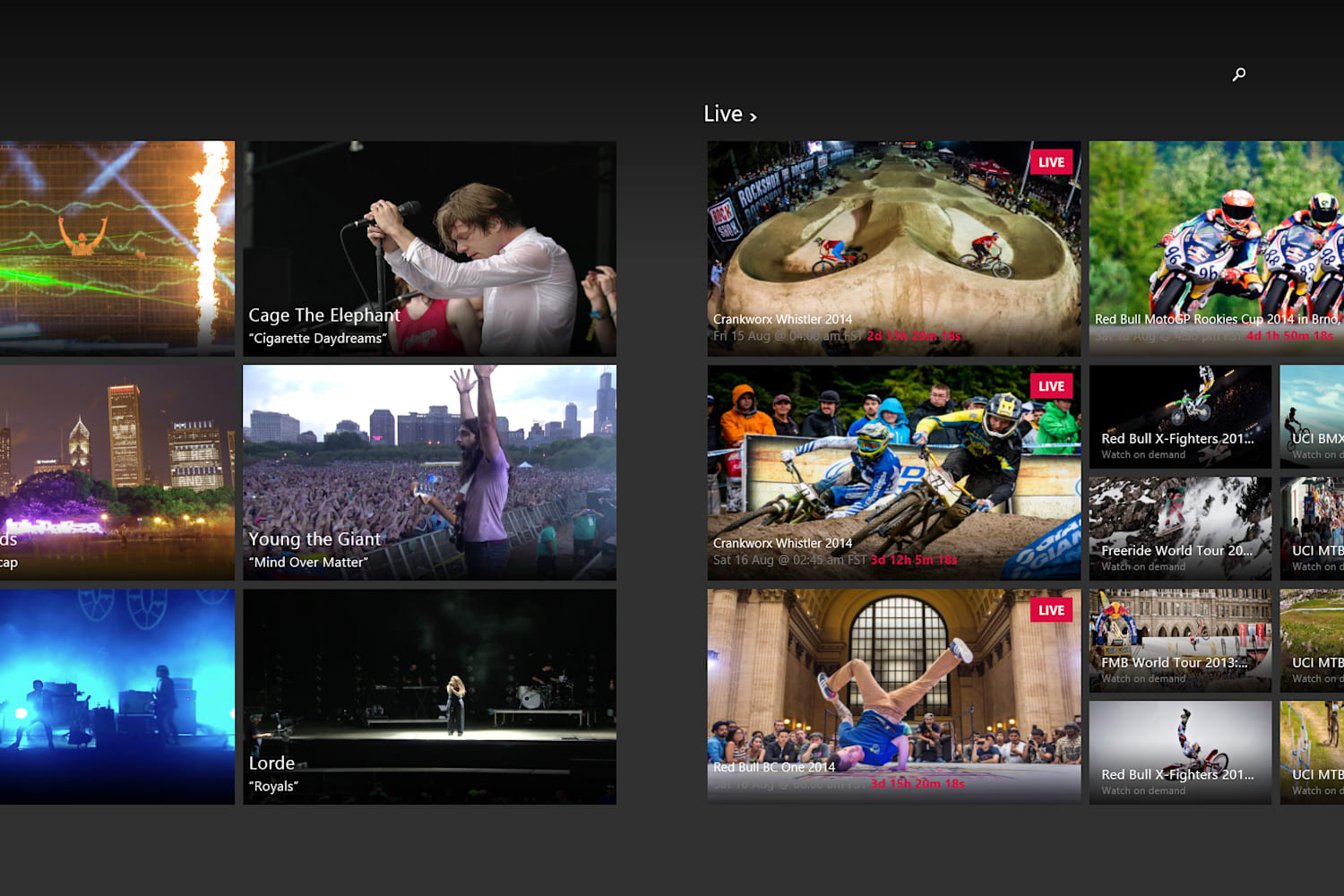 Red Bull TV On-demand: Christmas shows & feature films