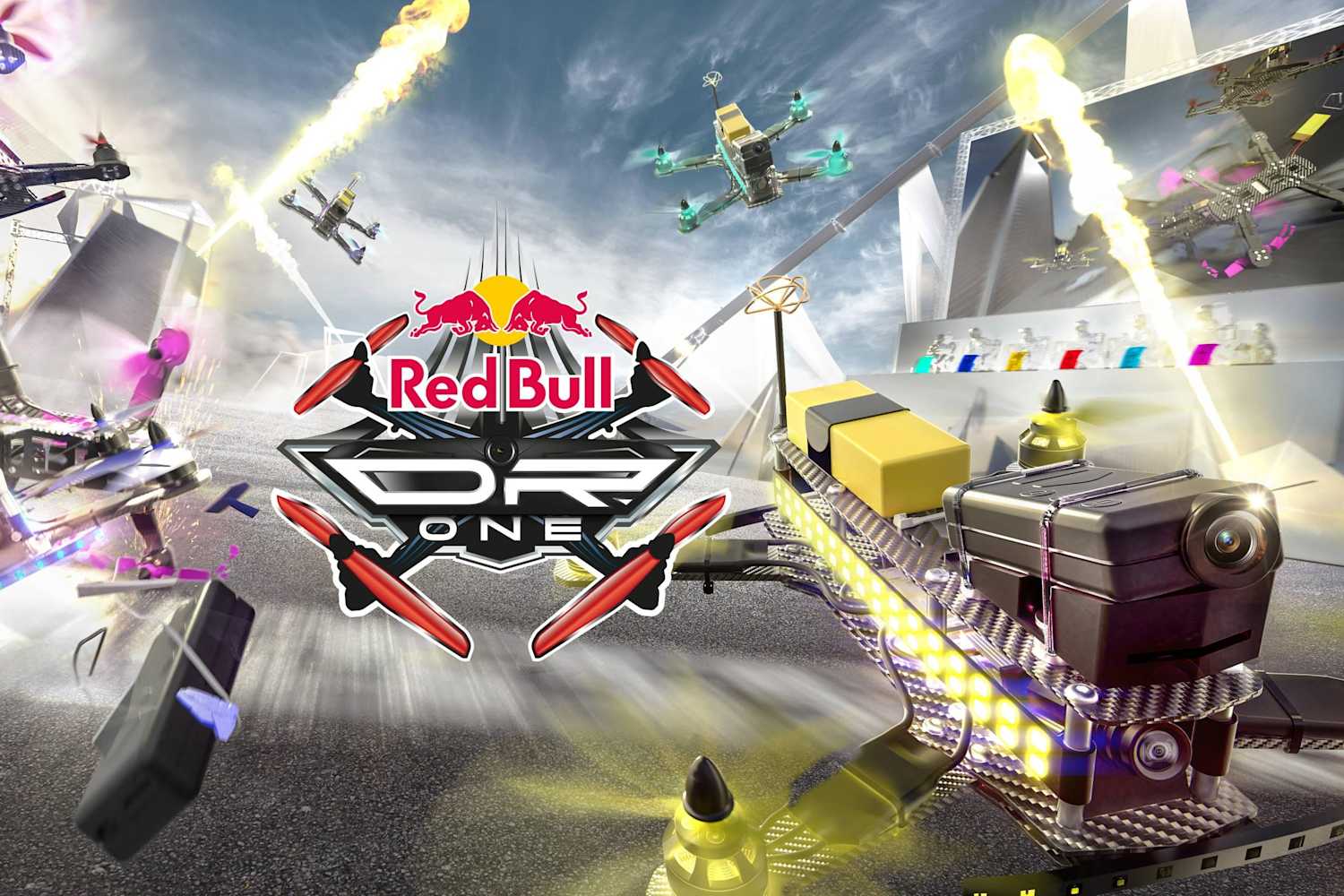 Red Bull DR.ONE: así será esta carrera de drones