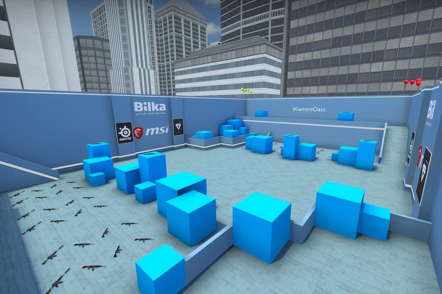 Map-præsentation Aim King: Godt aim_map Counter-Strike