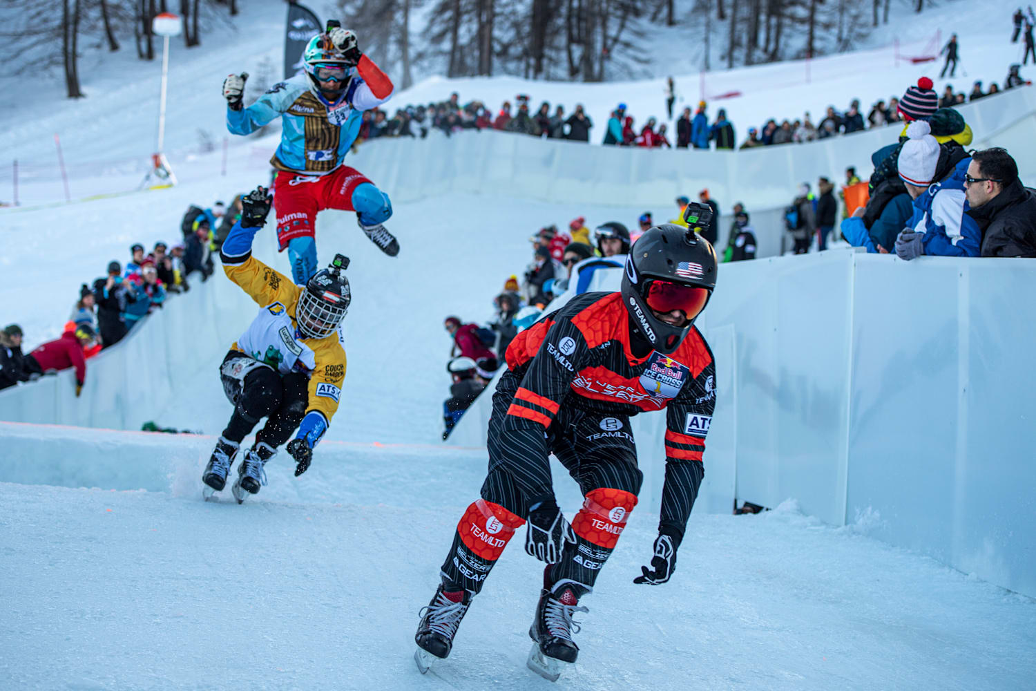 Red Bull Ice Cross 2019-20: Pra-Loup men's winning run