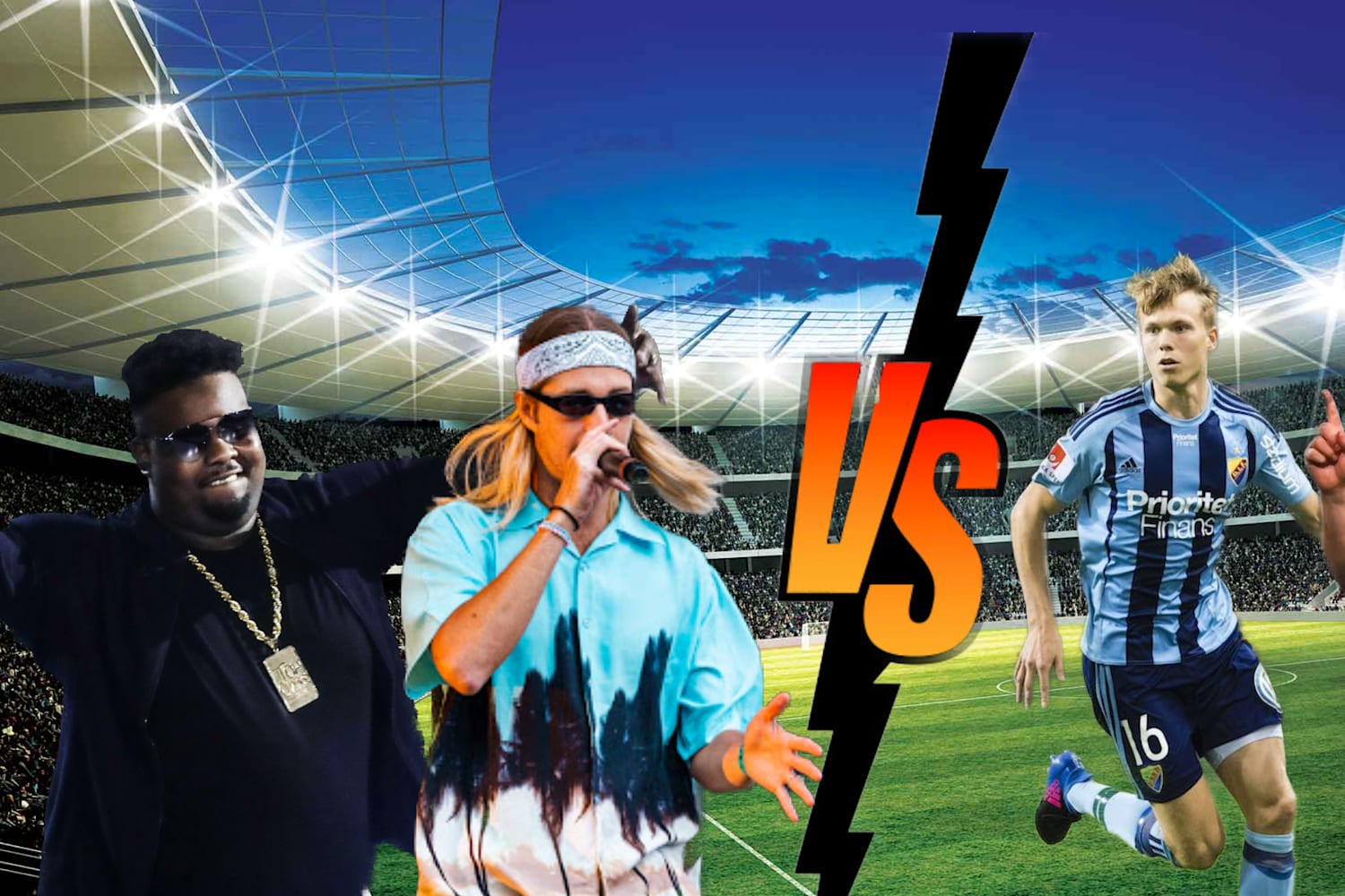 Footballers VS Rappers - who's best at FIFA 20?