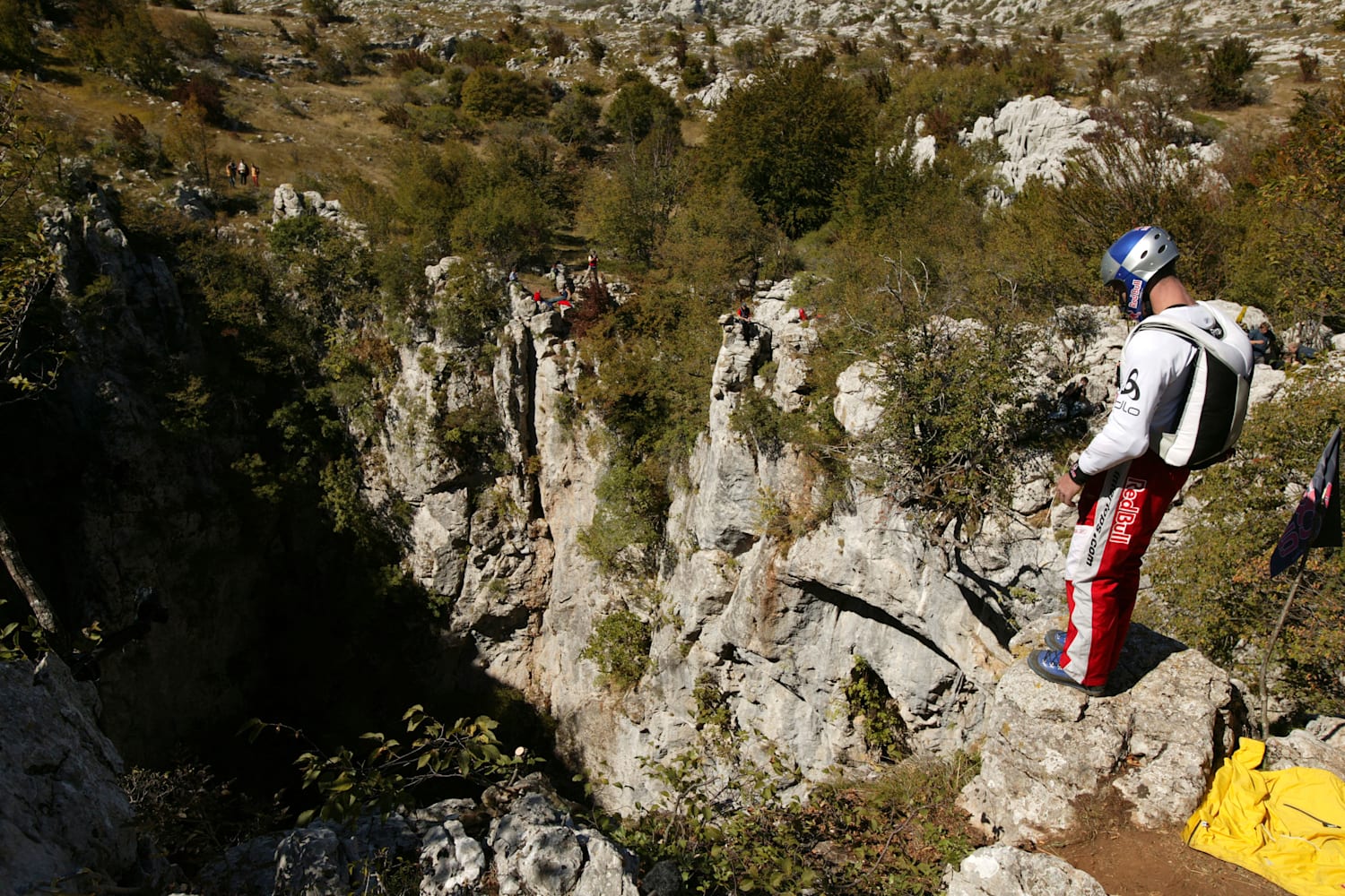 The Cave: Felix Baumgartner BASE jump film – video
