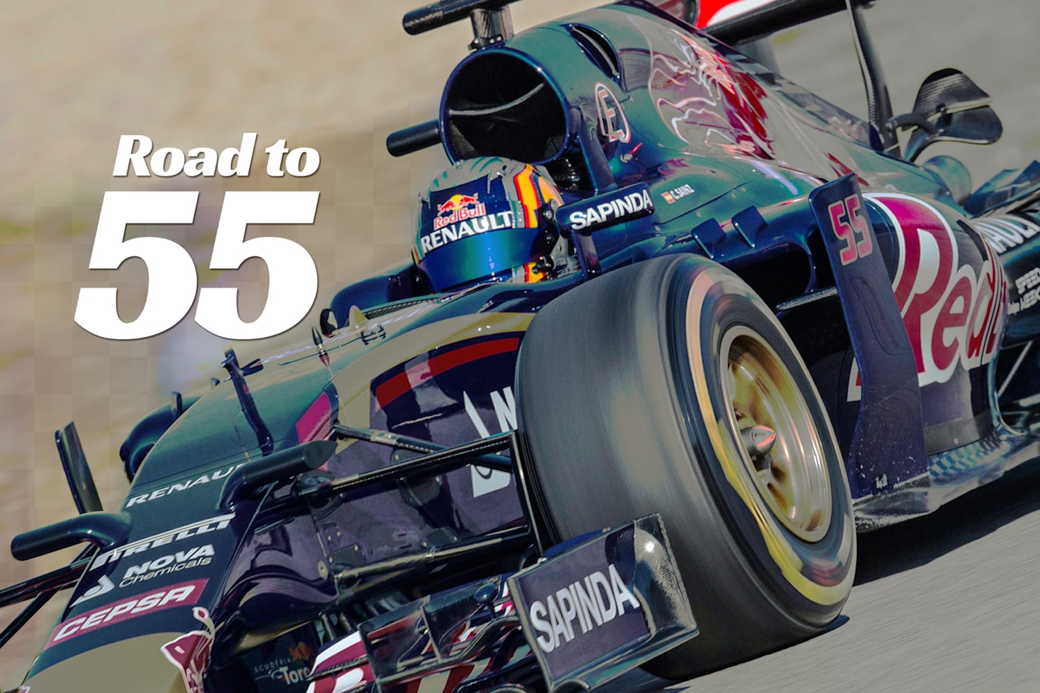 Road to 55: Carlos Sainz Formula One film – video