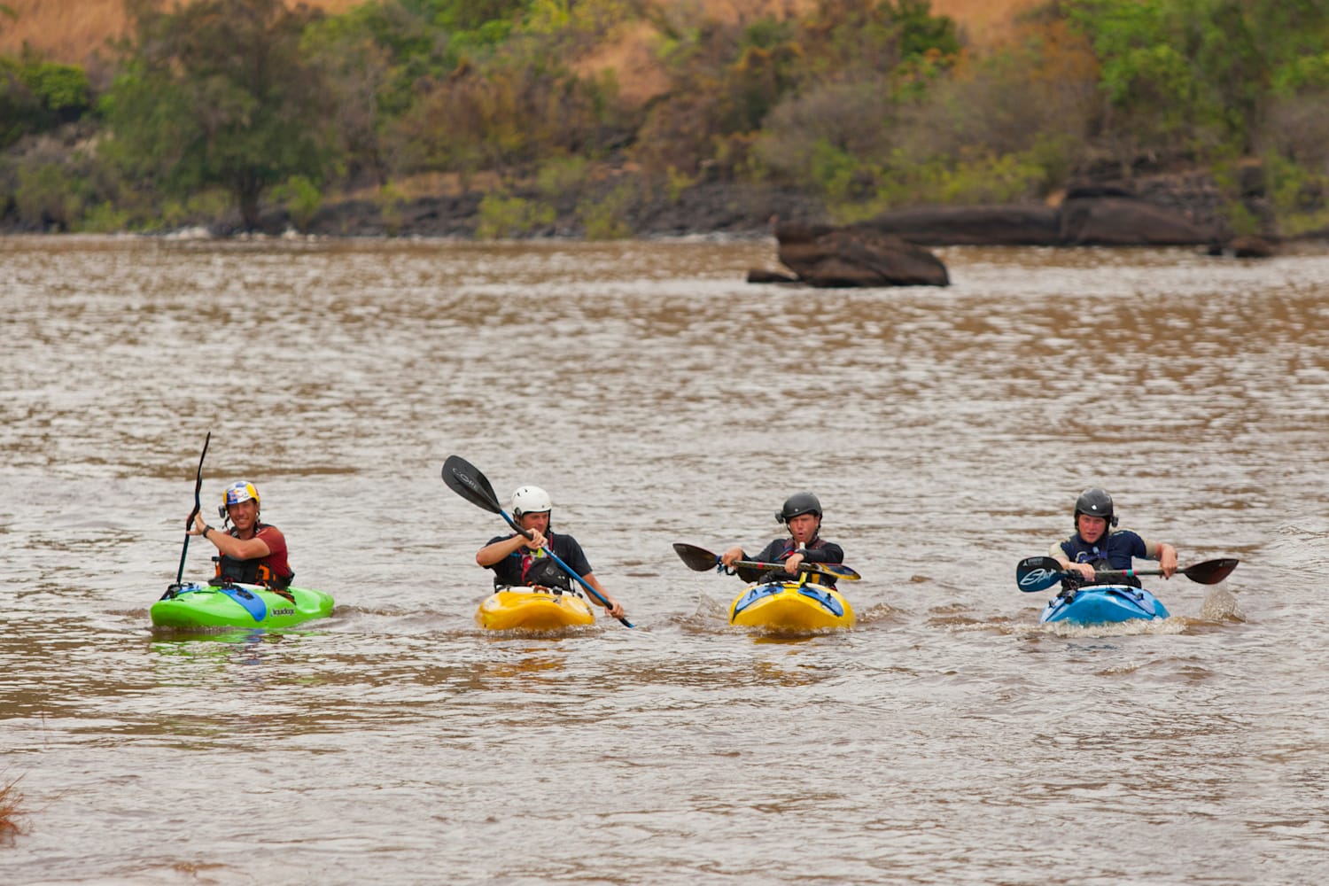 Braving the Inga Rapids