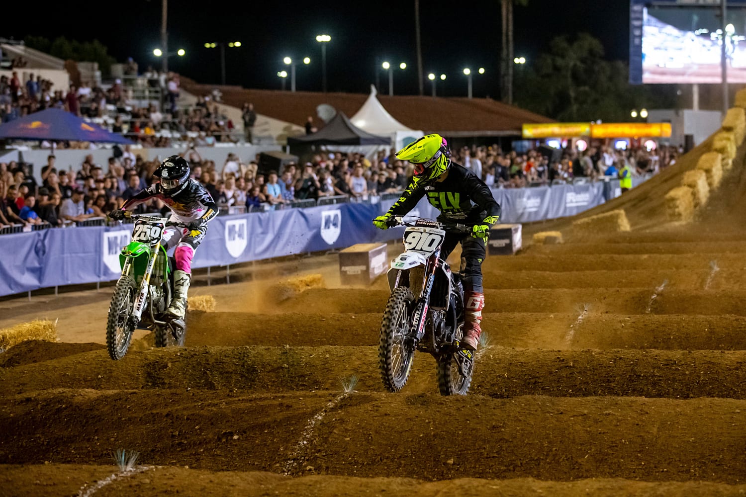 Carson Brown wins the 125cc event