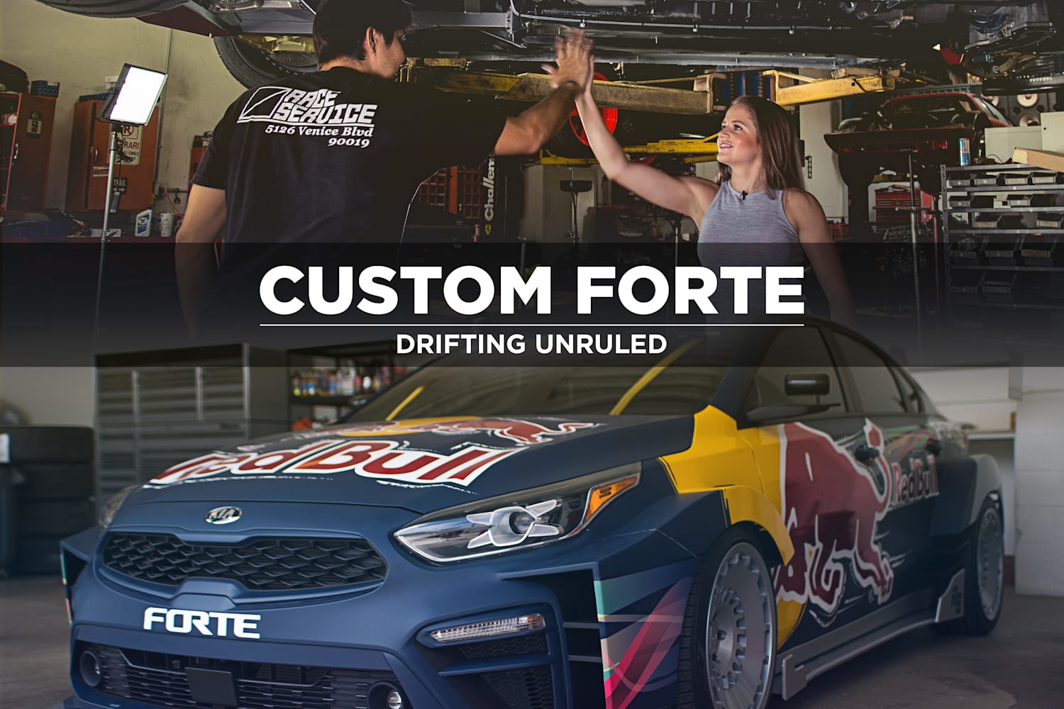 Custom Forte: Watch a Kia get rebuilt into a race car