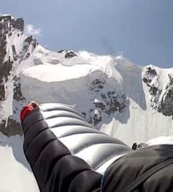 wingsuit flying mont blanc