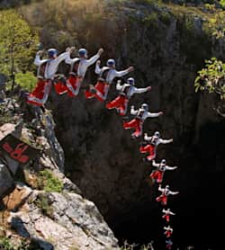 base jumping cave