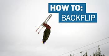 Backflip Freeski-Trick erklärt von Jesper Tjäder