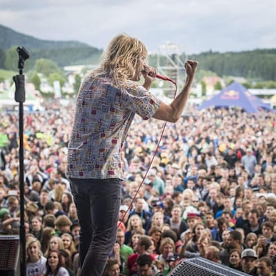 AWOLNATION in the Red Bull Sound Space at KROQ