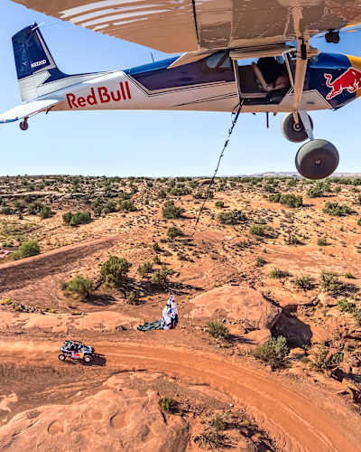 Red Bull Air Force Pro Amy Chmelecki stunt