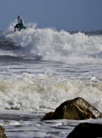 Surf's Up Here: Nicos Manos on Cold Water Surfing