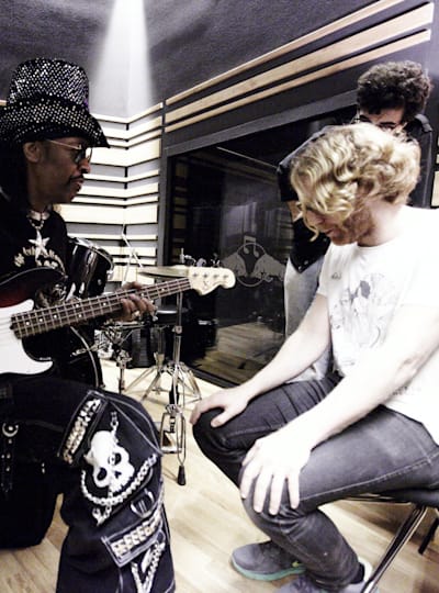 Bootsy Collins Studio Session in Madrid