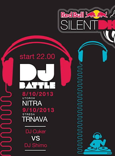 Red Bull Silent Disco v Brně!