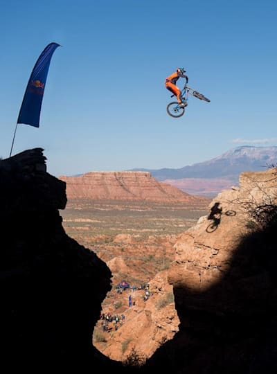 Die 10 besten Fotos der Red Bull Rampage 2013