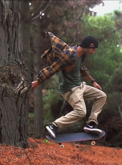 Video: cómo patinar en medio del bosque