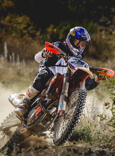 Chris Birch prepares for Romaniacs