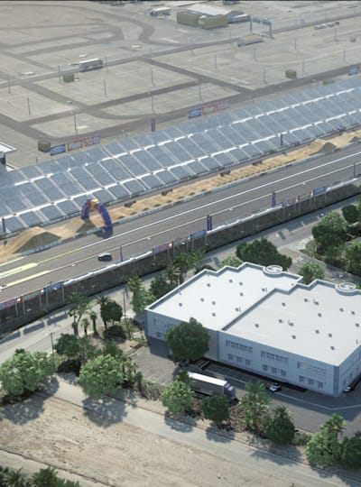 Red Bull Straight Rhythm Course Animation 2014