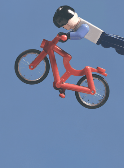 LEGO Mountain Biking | Animation | Freeride | MTB